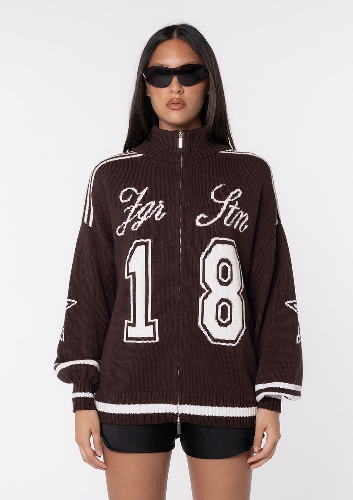 Midnight Muse Knit Bomber – AU JGR